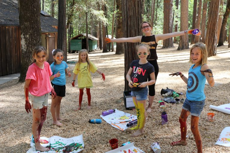 Messy cabin activities - get inspired by past activities | Camp Augusta