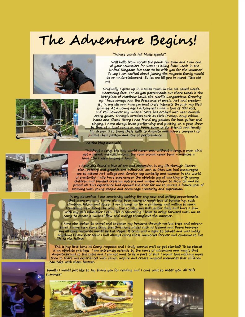 Cameron | Camp Augusta